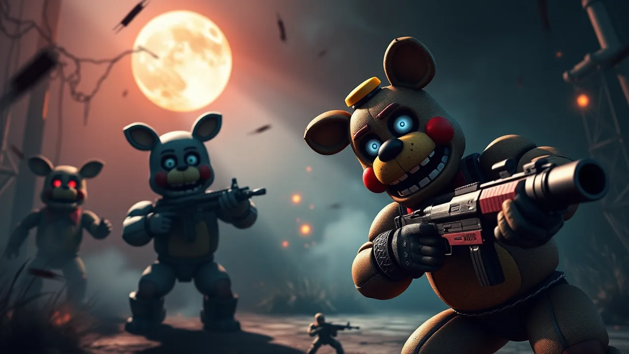 Fnaf Shooter Unblocked Free Unblocked With Fast Load - CrazyGamesOnline