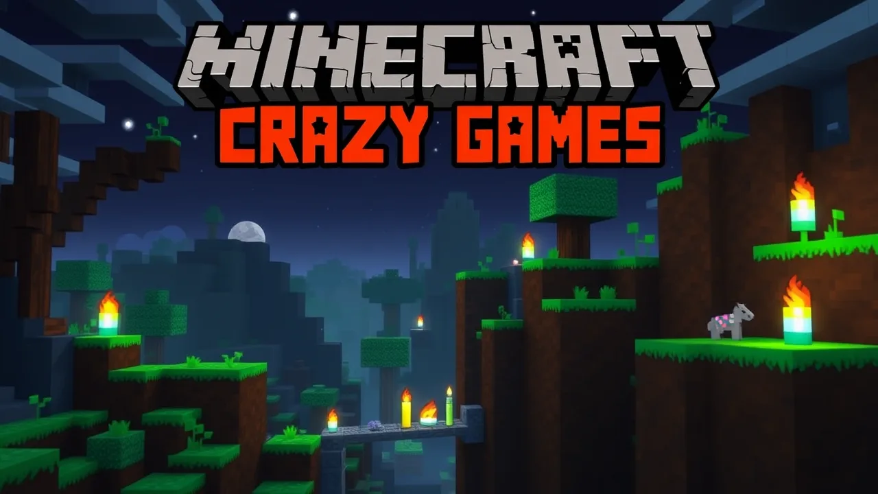 Minecraft Crazy Games Survival And Build Guide - CrazyGamesOnline